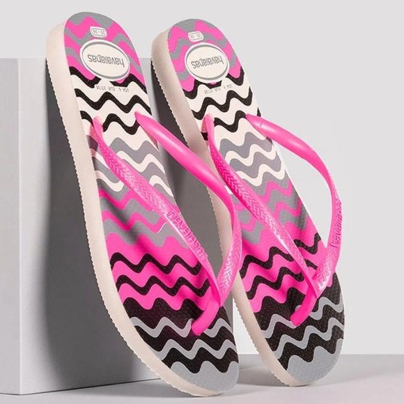 Havaianas | Shoes | New Havaianas Slim Harmony Thongs Slip On Sandals ...
